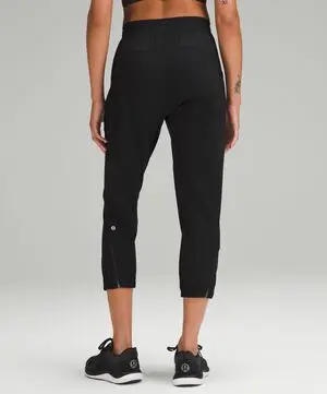 Lululemon Adapted State High-rise Cropped Jogger - Black