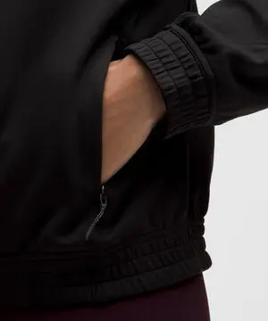 Lululemon Adapted State Thermal Track Jacket - Black