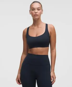 Lululemon Flexyflex Strappy Yoga Bra True Navy
