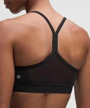Lululemon Flow Y Mid-support Bra - Black