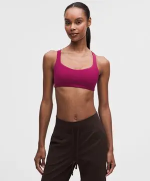 Lululemon Free To Be Bra - Wild Raspberry Rave