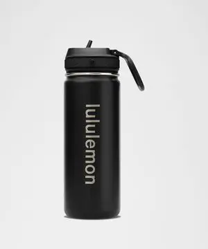 Lululemon Back To Life Sport Bottle 18oz - Black