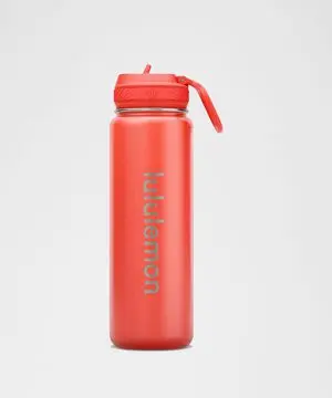 Lululemon Back To Life Sport Bottle 24oz Cherry Ember