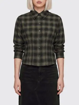 Our Legacy Check Slim Fit Cotton And Wool Shirt With Classic Collar - Multicolor