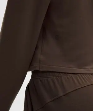 Lululemon Becalm Wrap-front Long-sleeve Shirt