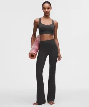 Lululemon Groove Nulu High-rise Flared Pant Graphite Grey