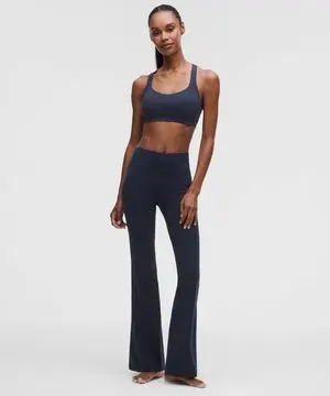 Lululemon Groove Nulu High-rise Flared Pant True Navy