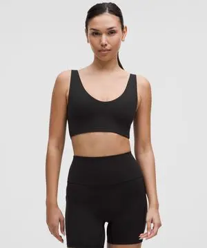 Lululemon Bend This Scoop And Square Bra
