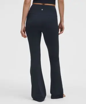 Lululemon Groove Nulu Super-high-rise Flared Pant - True Navy
