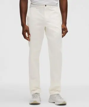 Lululemon Abc Classic-fit Trouser 32l - Light Ivory
