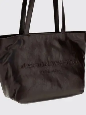 Alexander Wang Punch Shoulder Bag In Bovine Leather With Double Handle