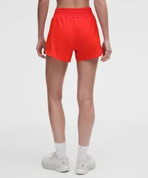 Lululemon Hotty Hot High-rise Lined Short 4 - Cherry Ember