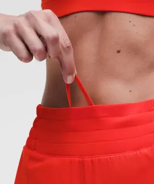 Lululemon Hotty Hot High-rise Lined Short 4 - Cherry Ember