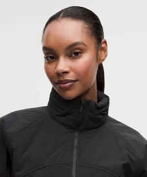 Lululemon Insulated Back-vent Running Jacket - Black