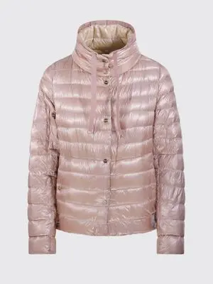 Herno Short Quilted Nylon Down Jacket With Funnel Neck