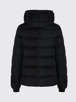 Herno Short Quilted Hooded Down Jacket In Technical Fabric - Black