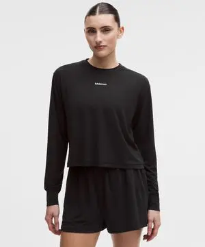 Lululemon Jersey Training Long-sleeve Shirt - Black
