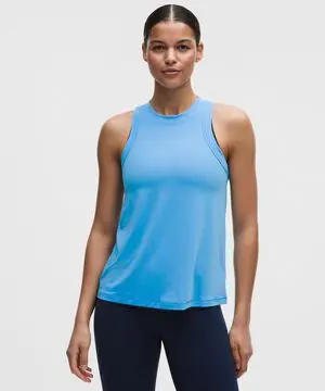 Lululemon Jersey Training Tank Top Ocean Wave