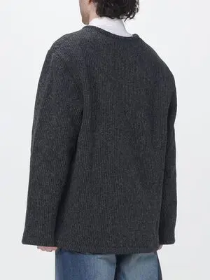 Our Legacy Virgin Wool Blend Cardigan With Button Closure