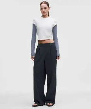 Lululemon Daydrift High-rise Wide-leg Trouser True Navy