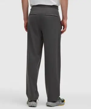 Lululemon Daydrift Relaxed-fit Pleated Trouser Shorter - Graphite Grey