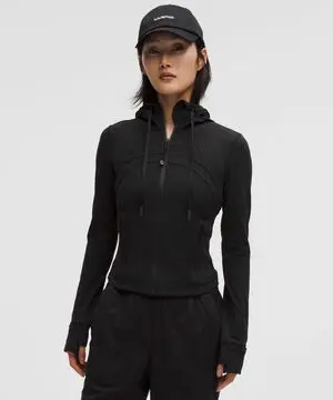 Lululemon Define Cropped Hooded Jacket - Black