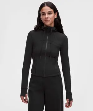 Lululemon Define Cropped Hooded Jacket - Black