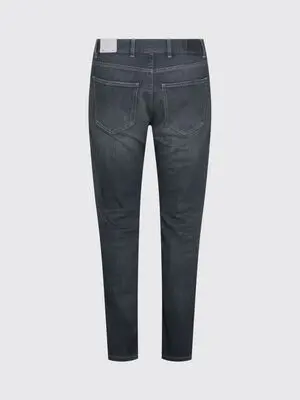 Eleventy Slim Fit Five-pocket Cotton Denim Jeans