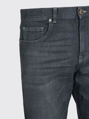 Eleventy Slim Fit Five-pocket Cotton Denim Jeans