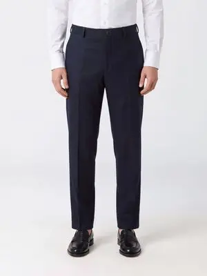 Eleventy Slim-fit Wool And Cashmere Chino Trousers - Blue