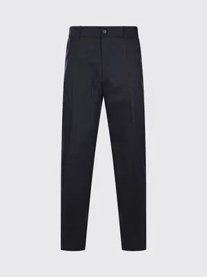Eleventy Slim-fit Wool And Cashmere Chino Trousers - Blue