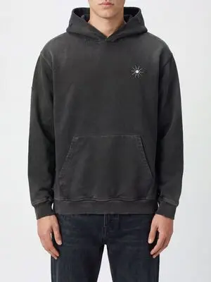 HTC LOS ANGELES Cotton Hoodie With Kangaroo Pocket And Logo
