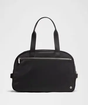 Lululemon City Essentials Duffle Bag 28l - Black/silver