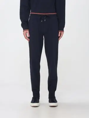 Paul Smith Slim Fit Jersey Jogging Trousers With Drawstring Waist And Slant Pockets