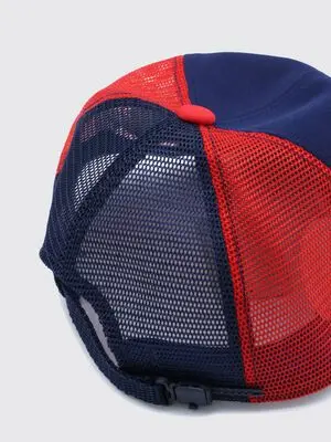 SAINT MXXXXXX Polyester Baseball Cap With Contrast Logo And Print By
