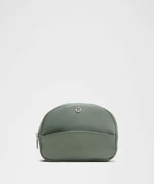 Lululemon City Essentials Pouch 4l - Willow Leaf/silver