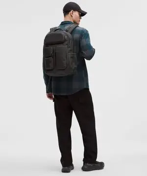 Lululemon Cruiser Backpack 26l - Black/graphite Grey
