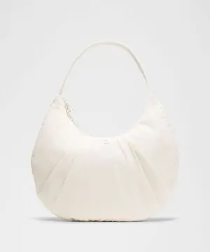 Lululemon Pleated Shoulder Bag 10l - Light Ivory