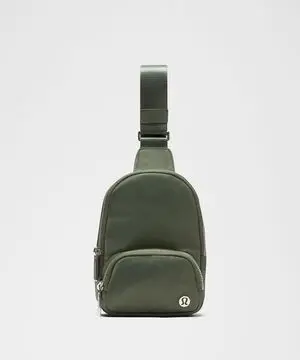 Lululemon Everywhere Sling Bag Small 2l - Sassy Sage/silver