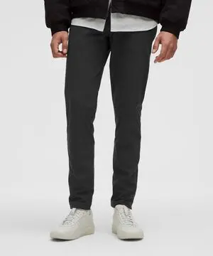 Lululemon Abc Slim-fit 5 Pocket Pant 28l Obsidian