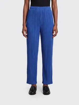 Issey Miyake High-waisted Wide-leg Pleated Trousers