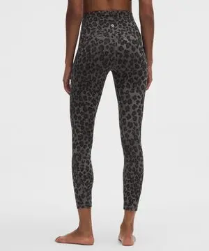 Lululemon Align™ High-rise Pant With Pockets 25 - True Leopard Black Multi