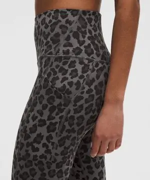 Lululemon Align™ High-rise Pant With Pockets 25 - True Leopard Black Multi