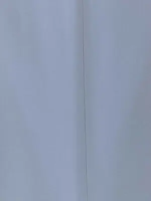 JIL SANDER Long Satin Gown With Short Sleeves And Back Slit - Gnawed Blue