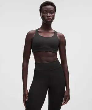 Lululemon Energy Bra Medium Support, B-d Cups Black