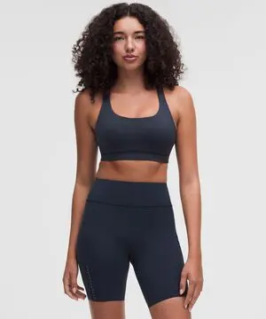 Lululemon Energy Bra Medium Support, B-d Cups - True Navy