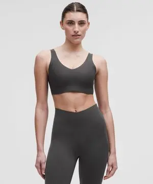 Lululemon Glow Up™ Bra - Graphite Grey