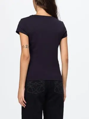 Loewe Slim Fit Short-sleeve Cotton Crewneck T-shirt - Navy