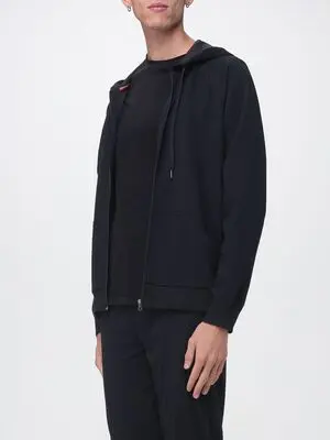 Paul Smith Cotton Zip-up Hoodie With Drawstring