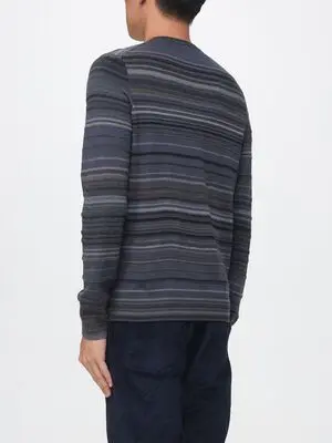 Paul Smith Striped Merino Wool Crew-neck Jumper